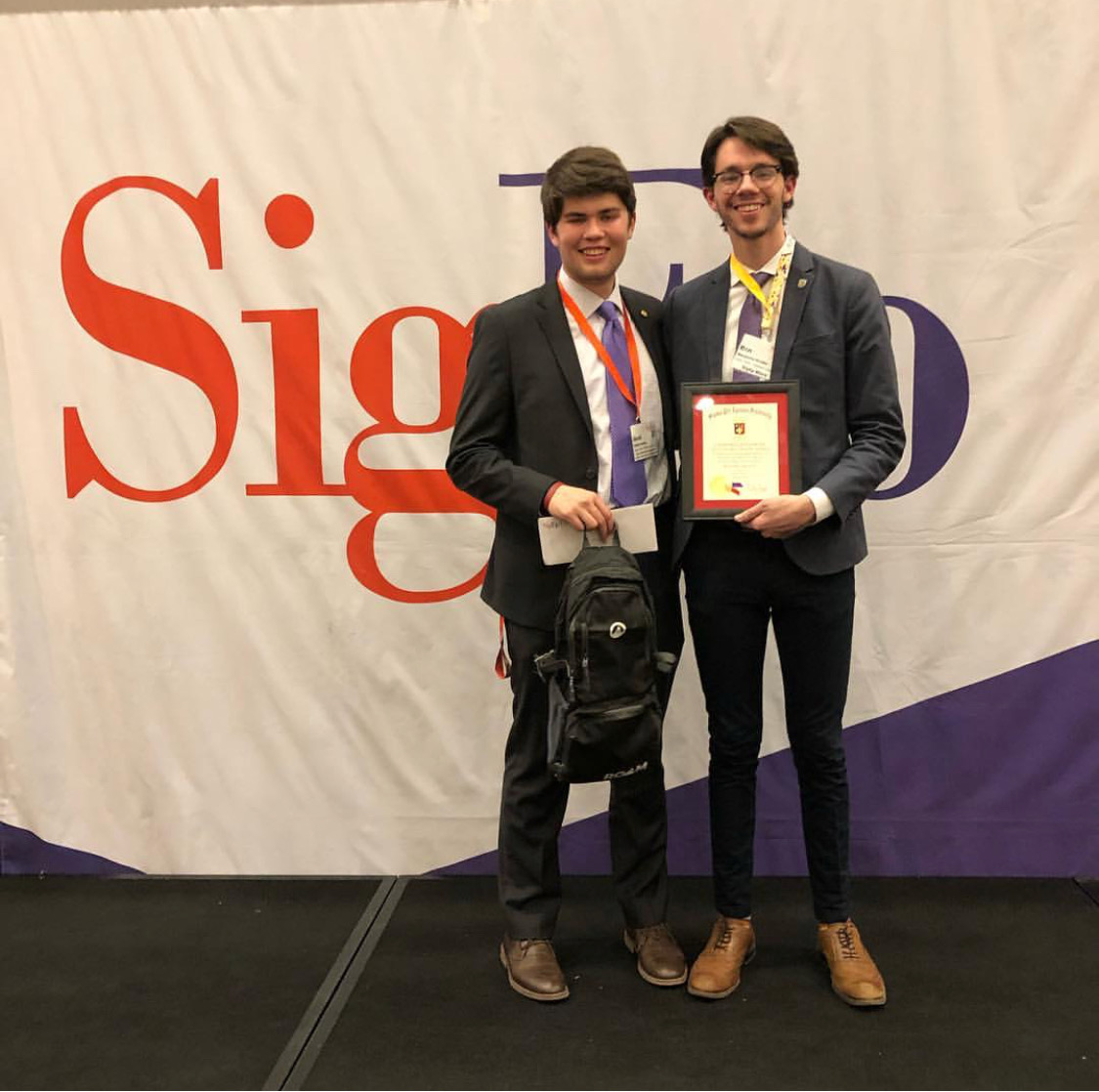 UNI SigEp takes home four chapter excellence awards in Chicago